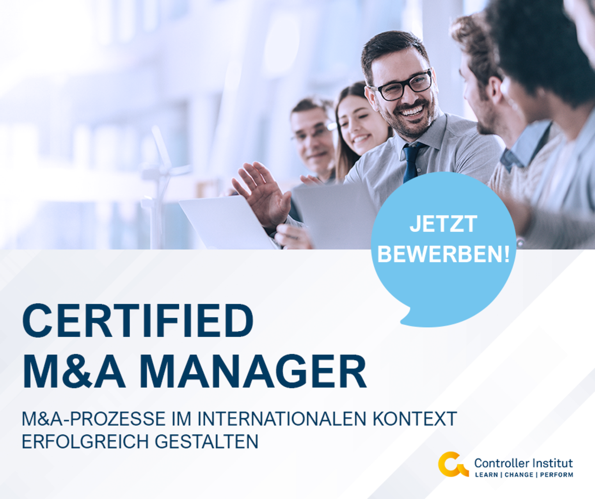Certified M&A Manager - Controller Institut